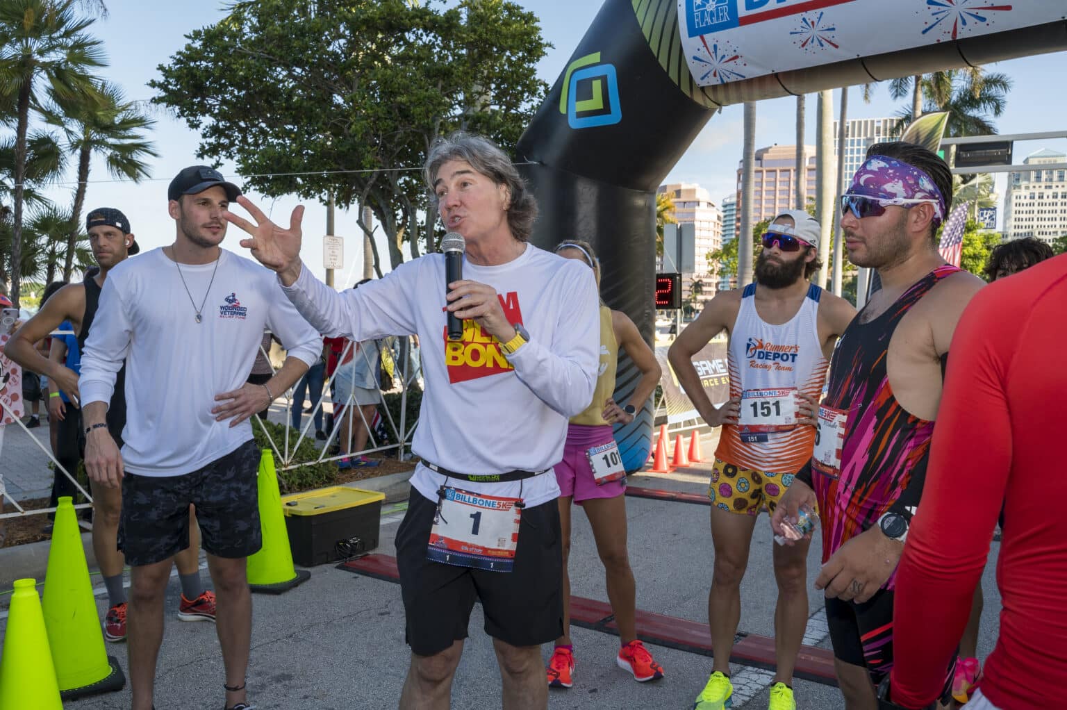 Bill Bone 5K Kicks Off Fourth on Flagler in West Palm Beach
